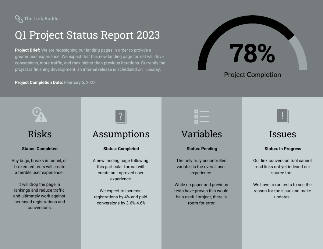 How To Write A Professional Progress Report Venngage
