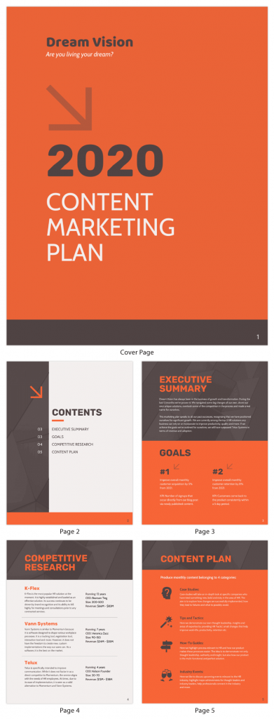 What is a Marketing Plan & How to Create One [with Examples] - Venngage