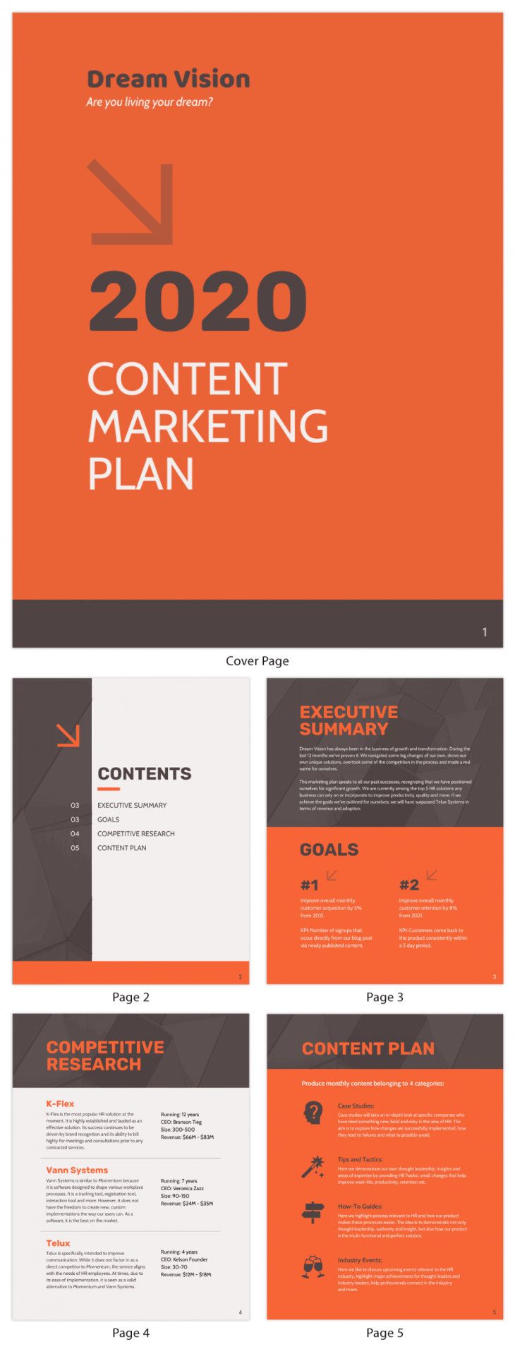 What is a Marketing Plan & How to Create One [with Examples] - Venngage