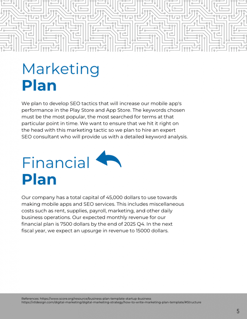 How to Write a Business Plan Outline [Examples + Templates] - Venngage