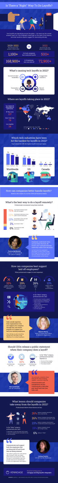 Is There a “Right” Way To Do Layoffs? [Survey + Infographic] - Venngage