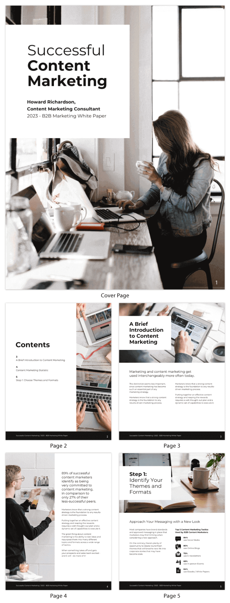 20+ Inspiring White Paper Examples and Design Tips