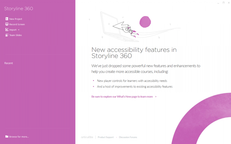 Storyline 360: A Starter Guide to Creating Engaging Visual Training Courses - Venngage
