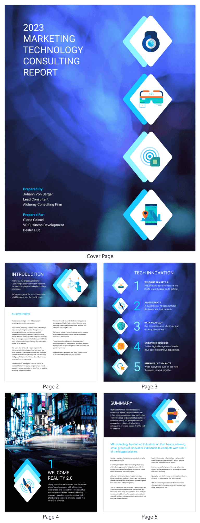 25+ Consulting Report Templates: How to Write & Use Them - Venngage