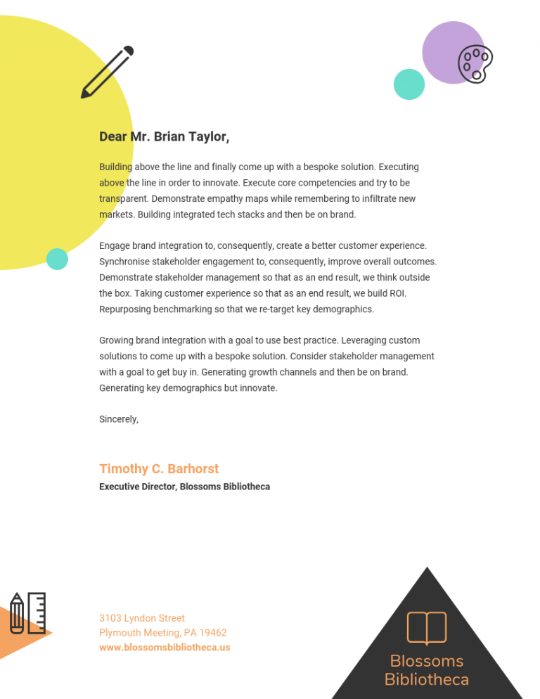 33 Letterhead Design Ideas To Spark Creativity [+ Templates] - Venngage