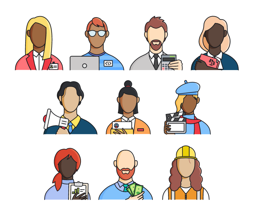 100 Career Icons To Encourage Professional Growth Free Download 