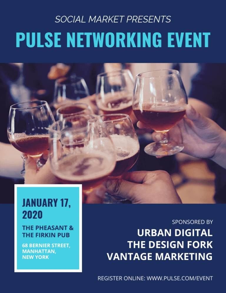 20 Customizable Event Flyer Templates & Design Tips - Venngage
