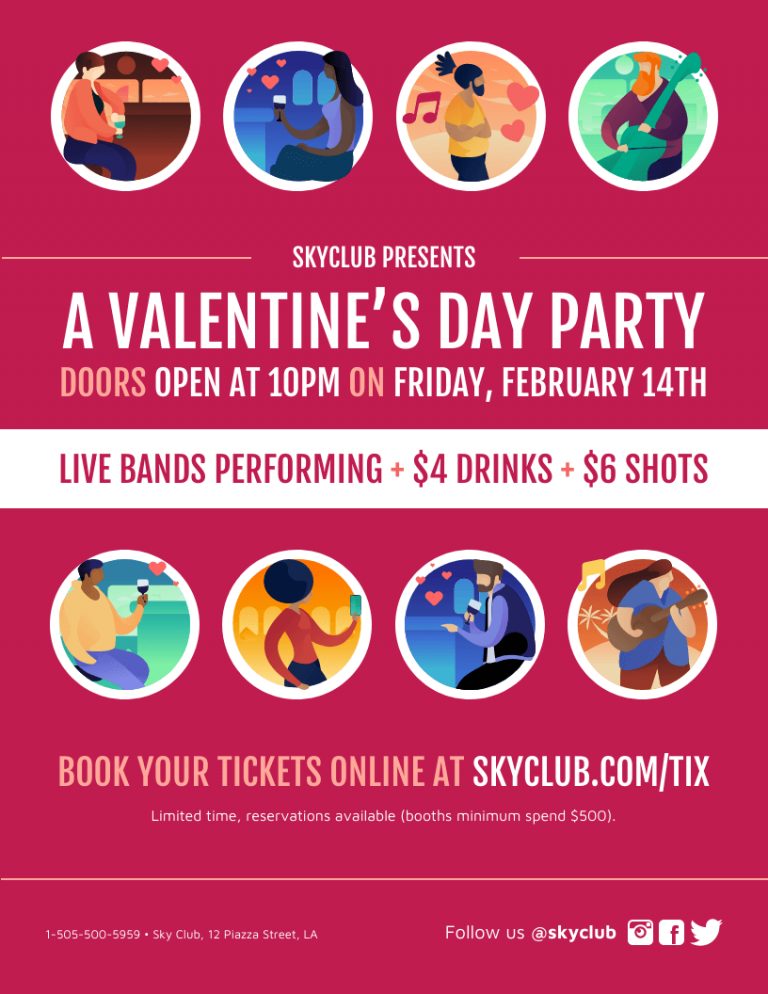 20 Customizable Event Flyer Templates & Design Tips - Venngage