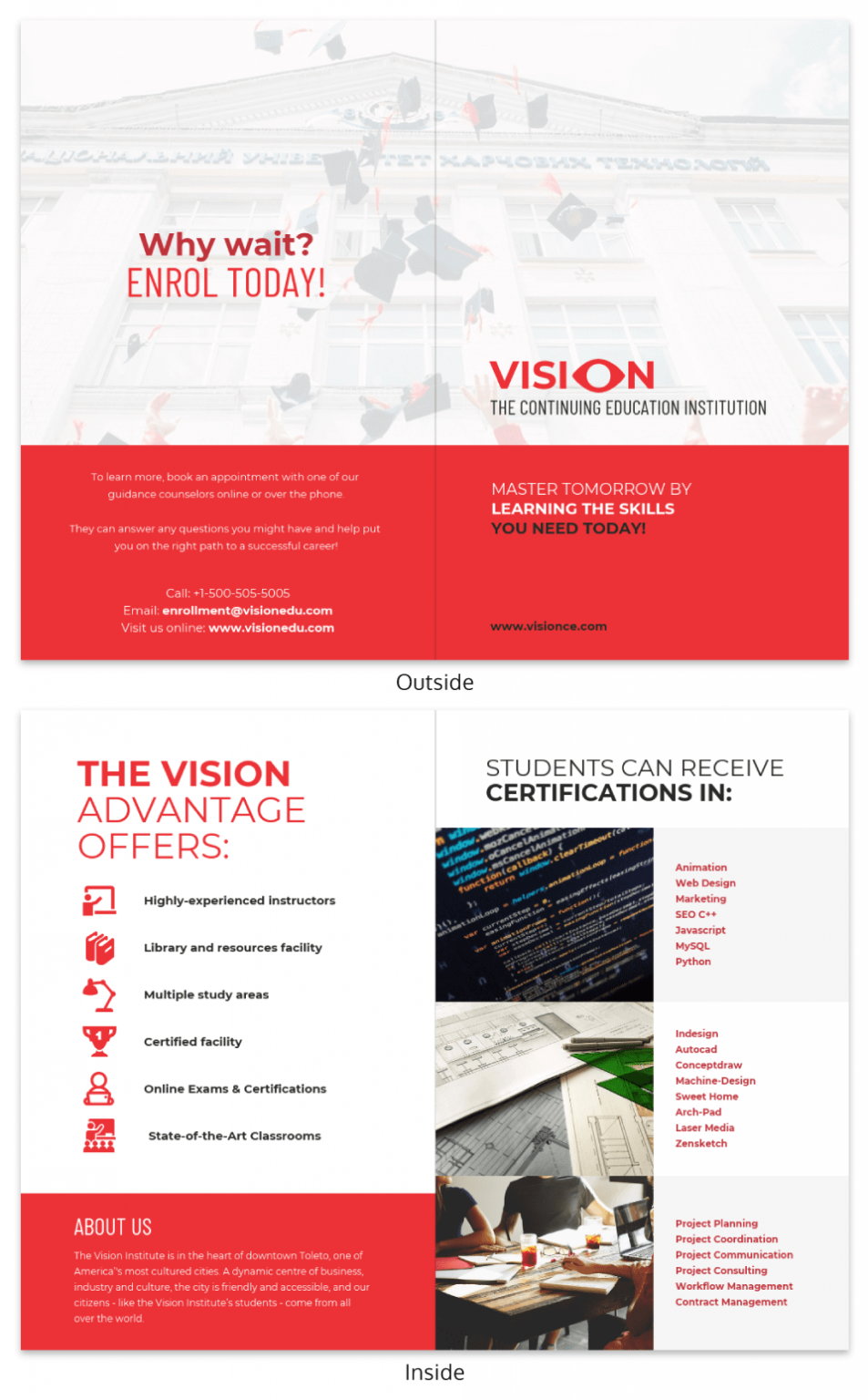 How to Make a Pamphlet in 4 Steps [+Examples, Tips & Templates] - Venngage