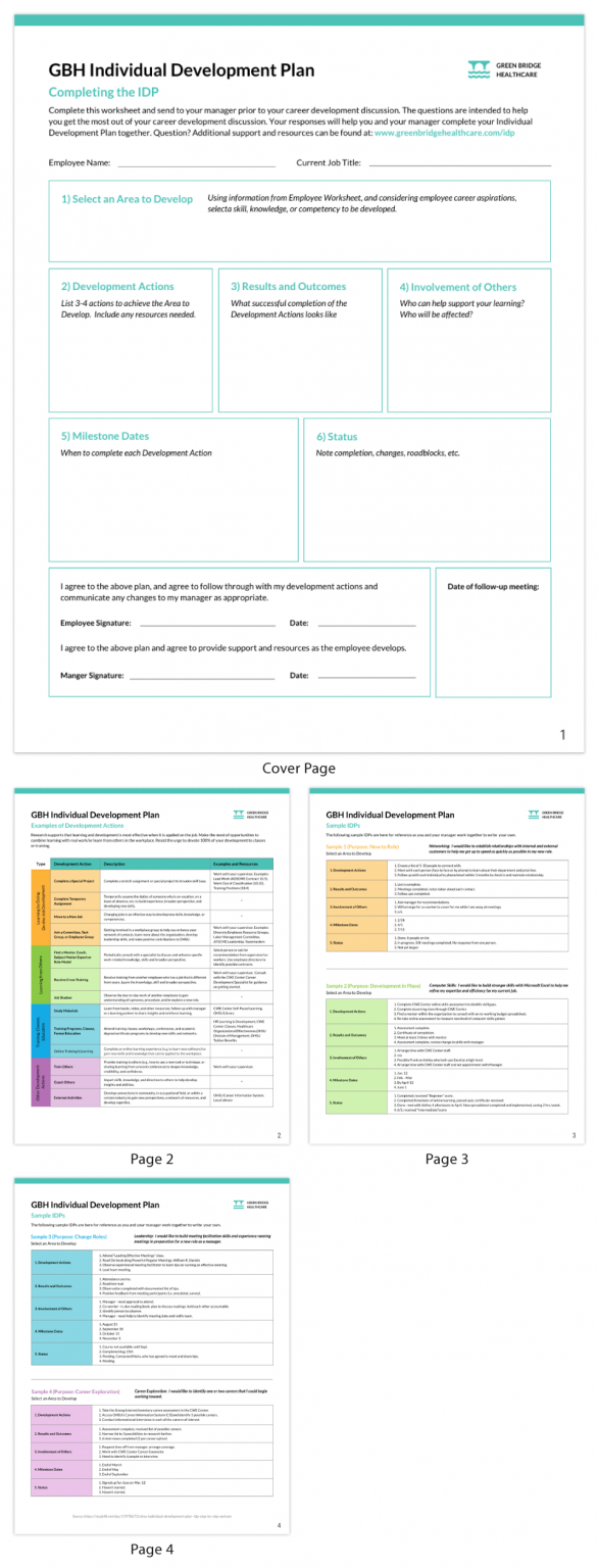 14 Individual Development Plan Examples & Templates - Venngage