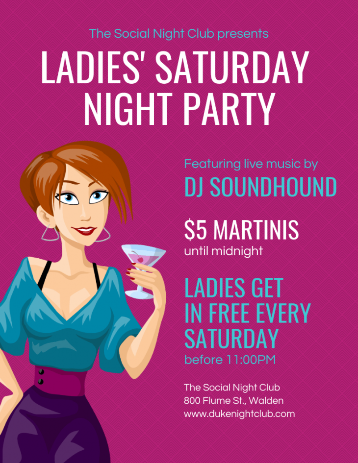 20+ Customizable Club Flyers & Templates Made For Nightlife - Venngage