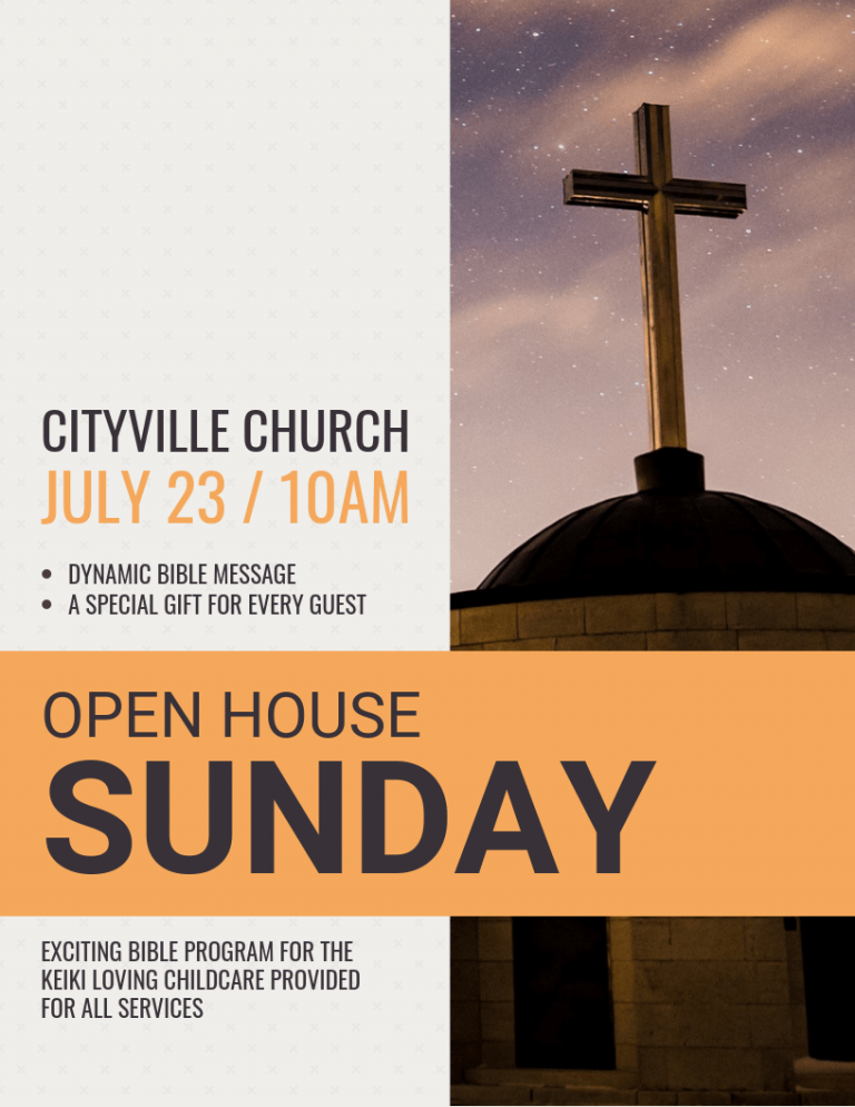 15+ Church Flyers to Inspire Attendance & Worship [100% Customizable ...