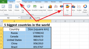 How To Create A Bar Chart In Excel - Venngage