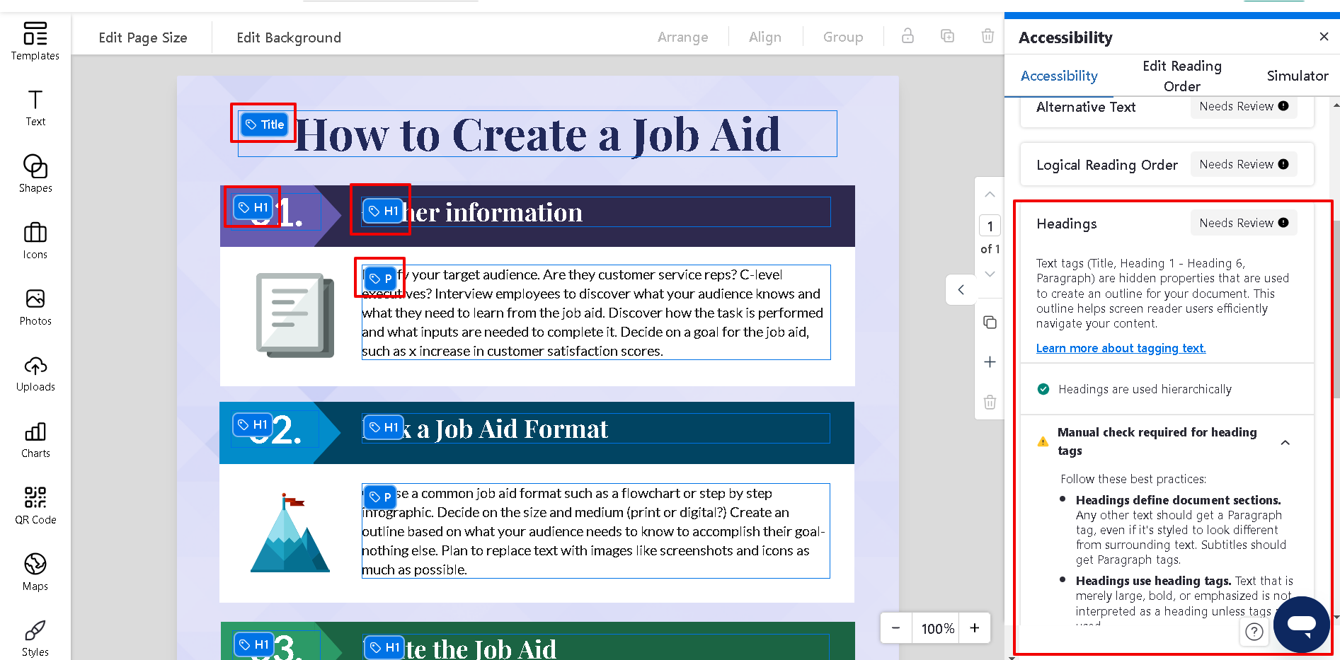 How To Create An Accessible Document in 9 Steps - Venngage