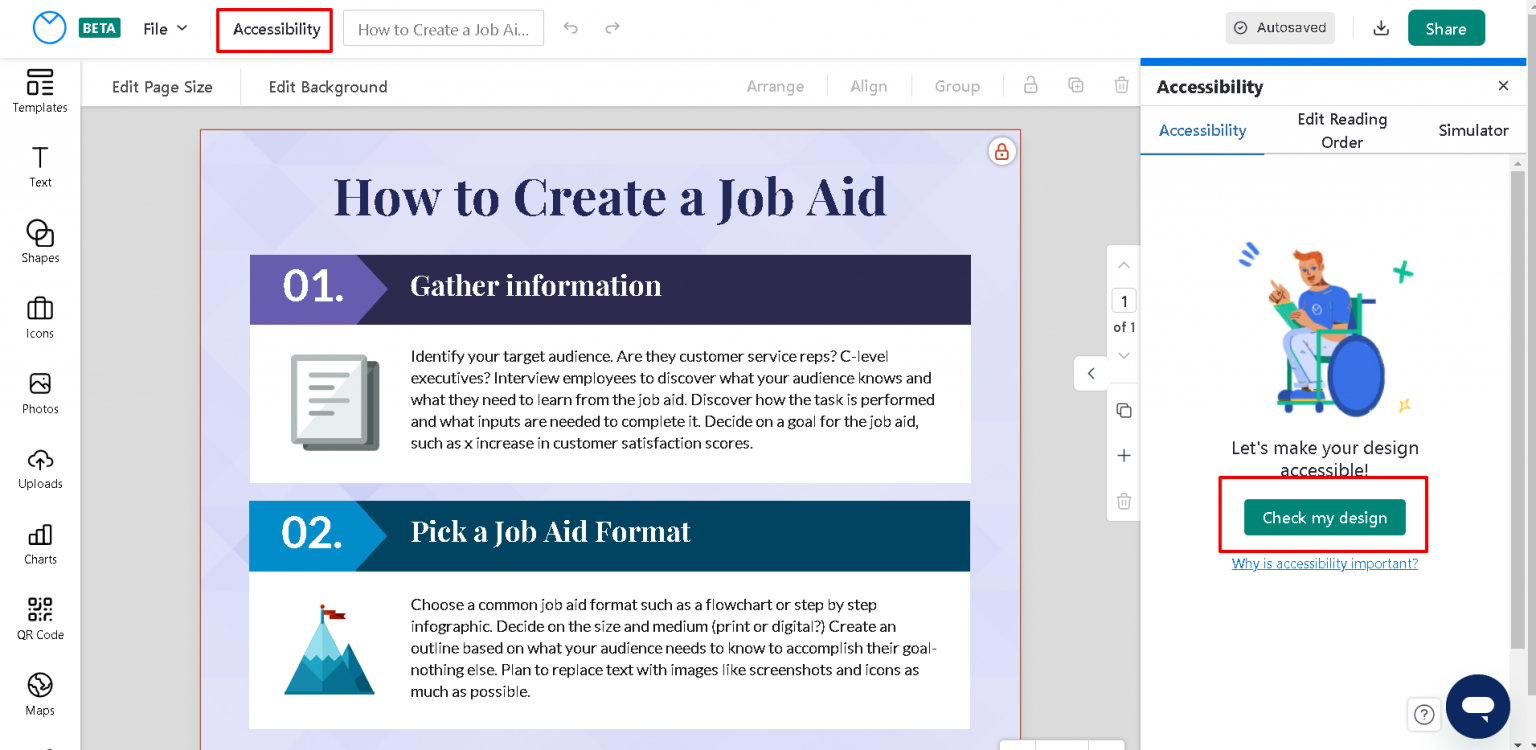 How To Create An Accessible Document in 9 Steps - Venngage