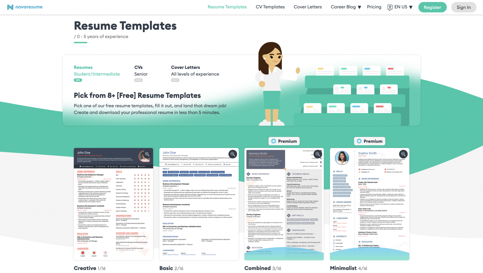 12 Best Resume Builders To Help You Get Hired - Venngage
