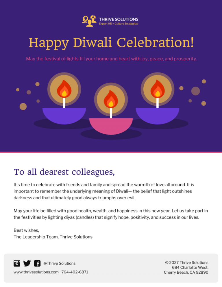 25+ Diwali Wishes and Greetings [2025 Guide] - Venngage