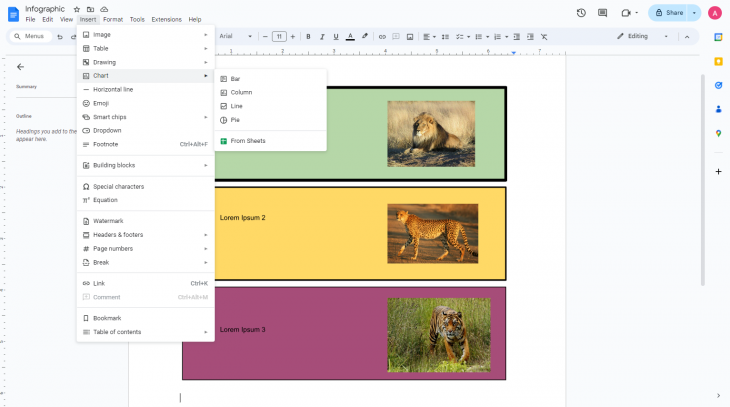 How to Make an Infographic in Google Docs (Free Templates)