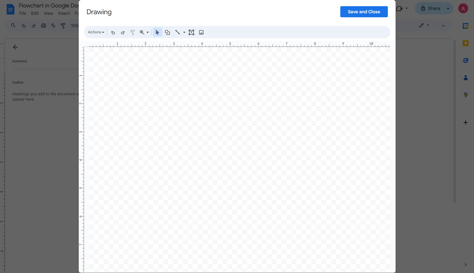 How to Make a Flowchart in Google Docs (2025) - Venngage