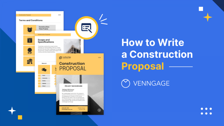 How to Write a Construction Proposal - Venngage