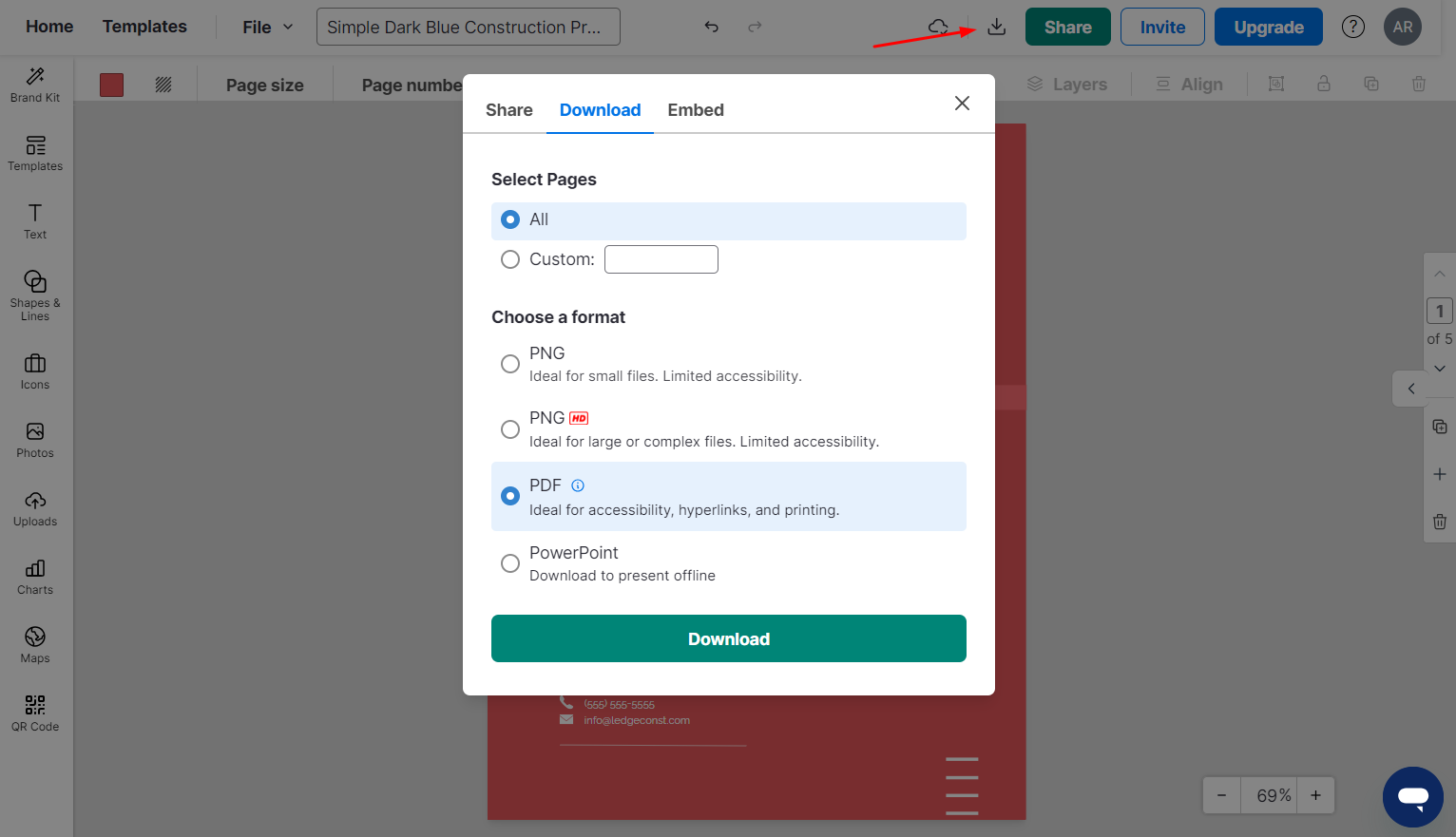 How to Write a Construction Proposal - Venngage