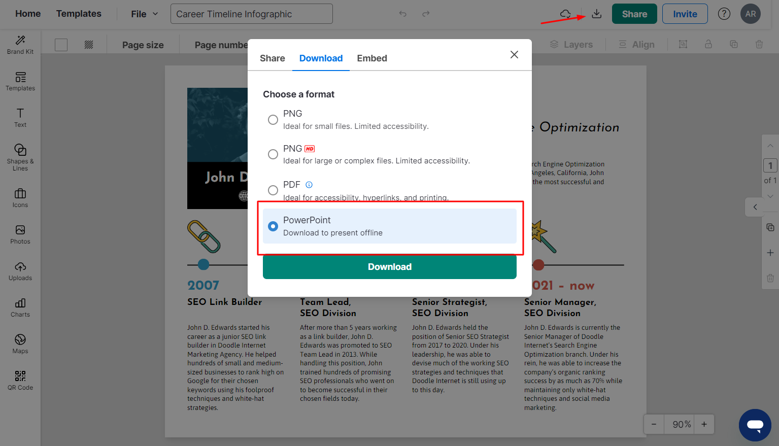 How to Create an Infographic in PowerPoint - Venngage