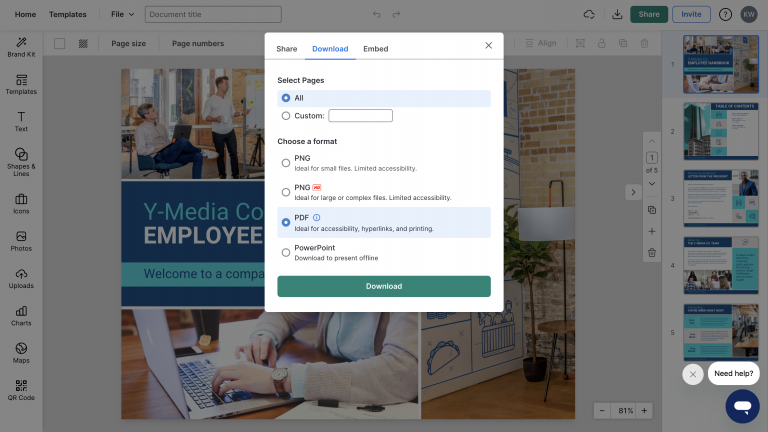 How To Create A New Employee Orientation Presentation - Venngage