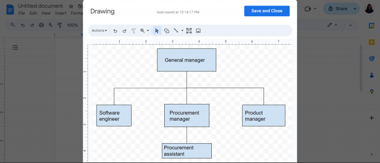 How to Make an Organizational Chart in Google Docs (2025) - Venngage