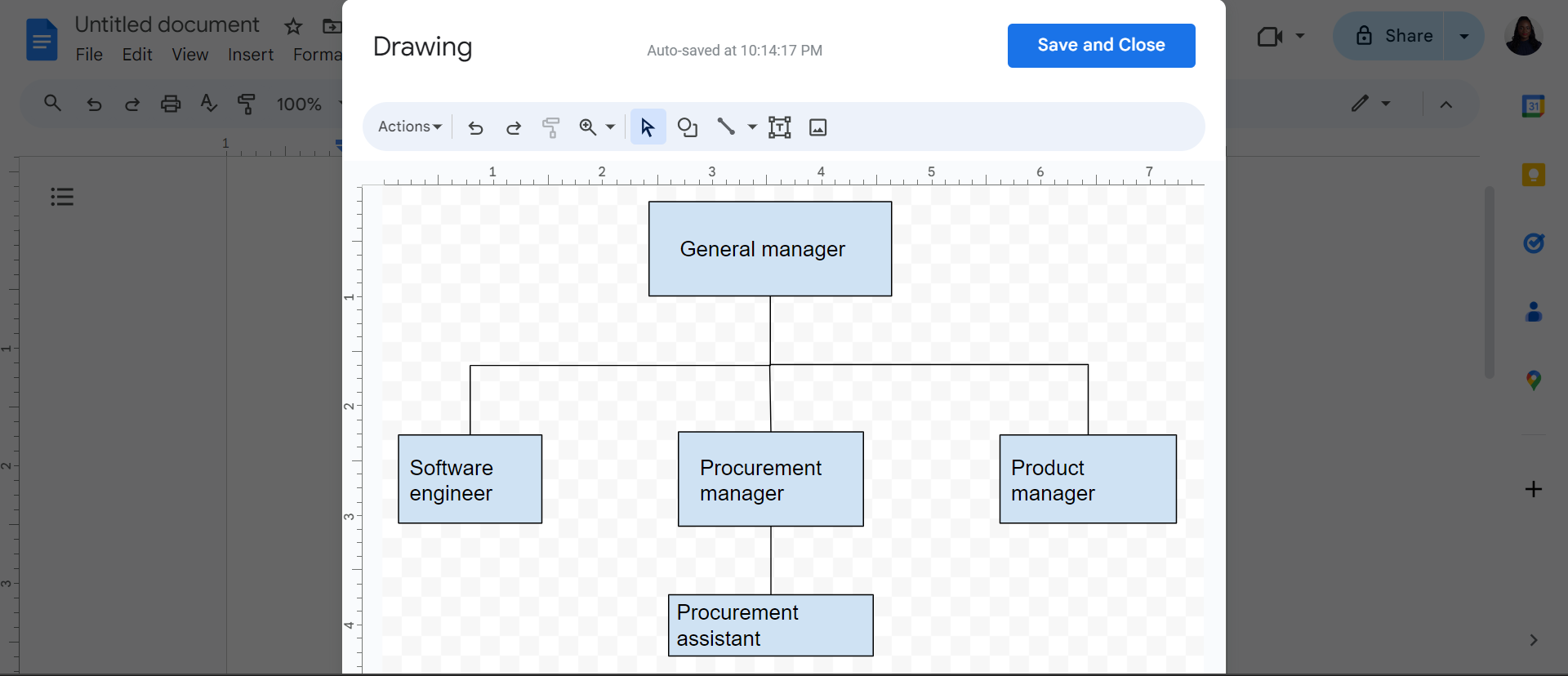 How to Make an Organizational Chart in Google Docs (2025) - Venngage