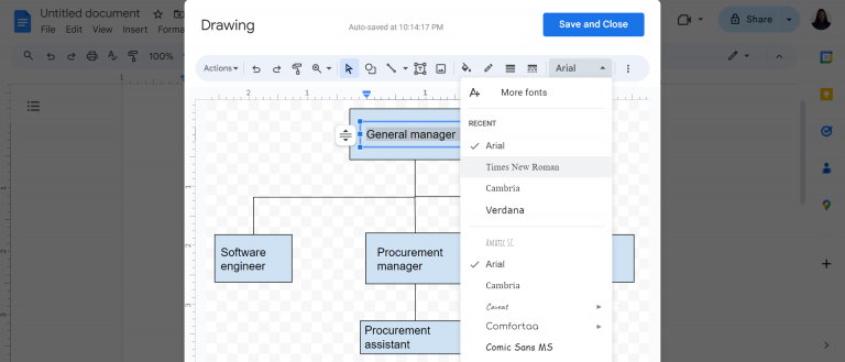 How to Make an Organizational Chart in Google Docs (2025) - Venngage