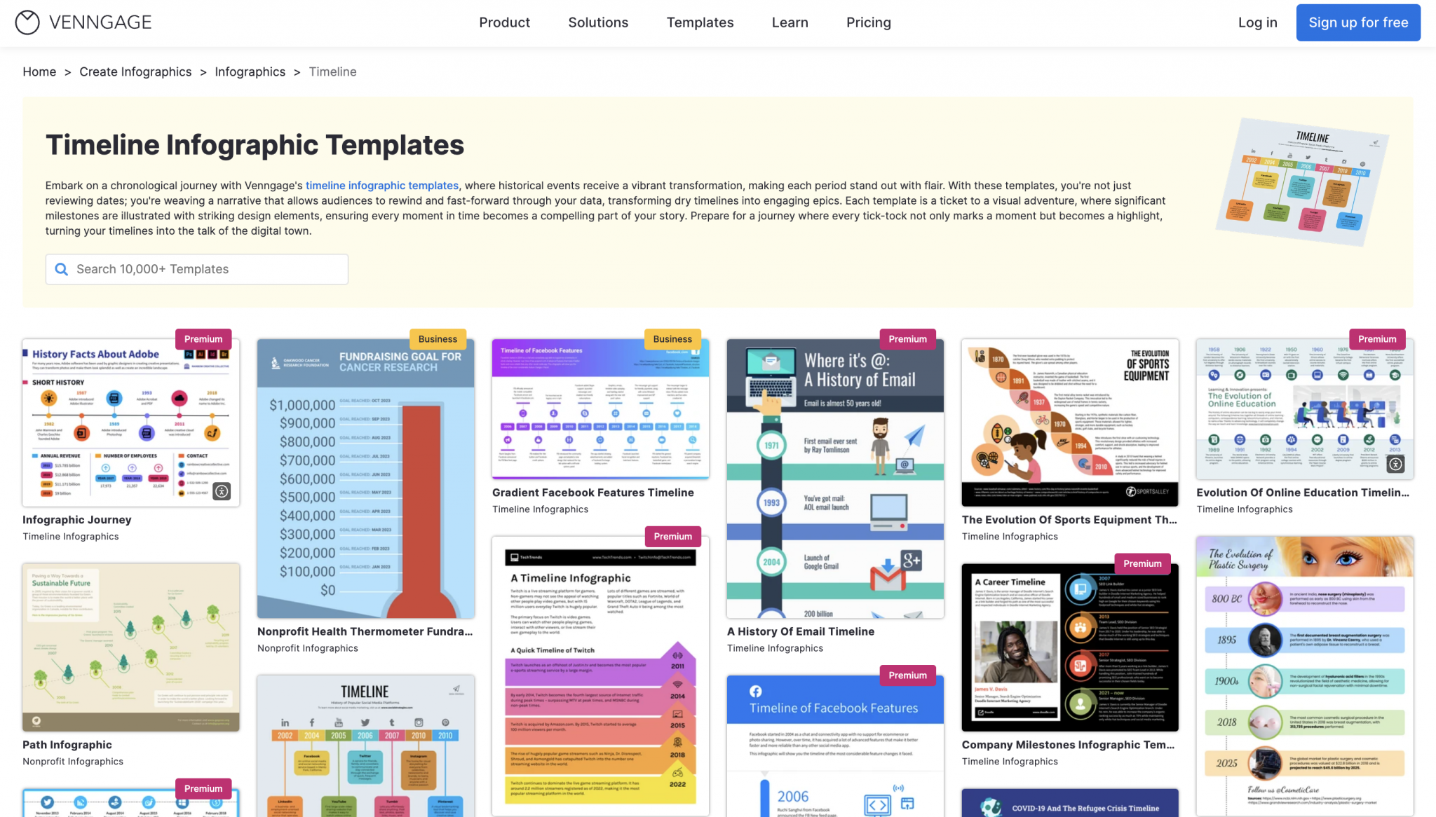How to Create a Timeline in Microsoft Word [20+ Templates] - Venngage