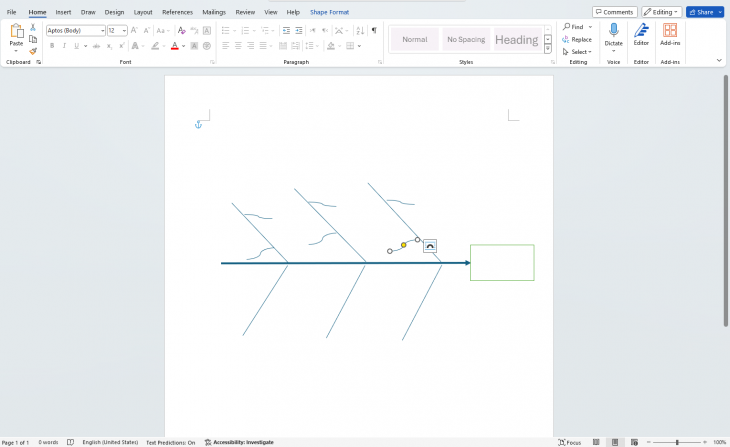 How to Make a Fishbone Diagram in Word (2025) - Venngage