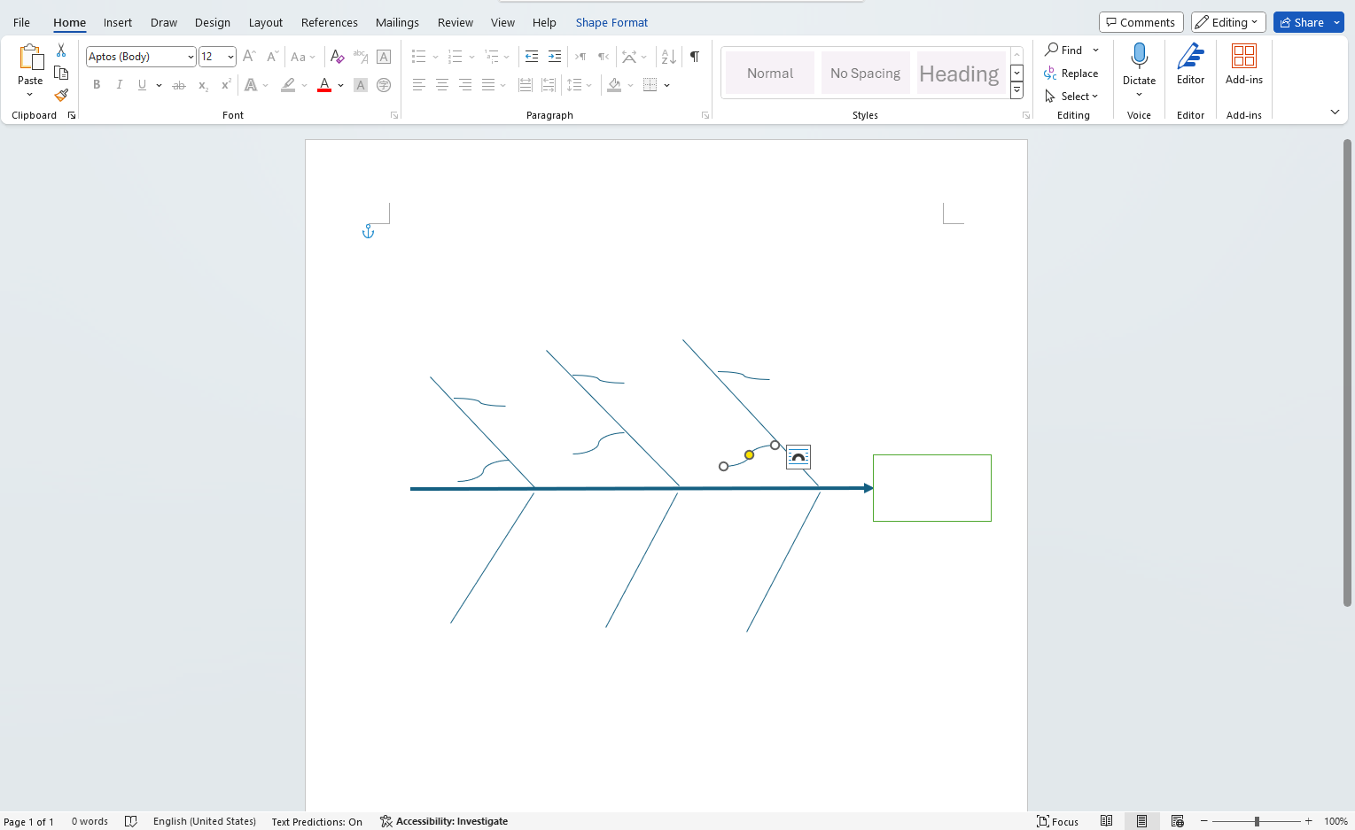 How to Make a Fishbone Diagram in Word (2025) - Venngage