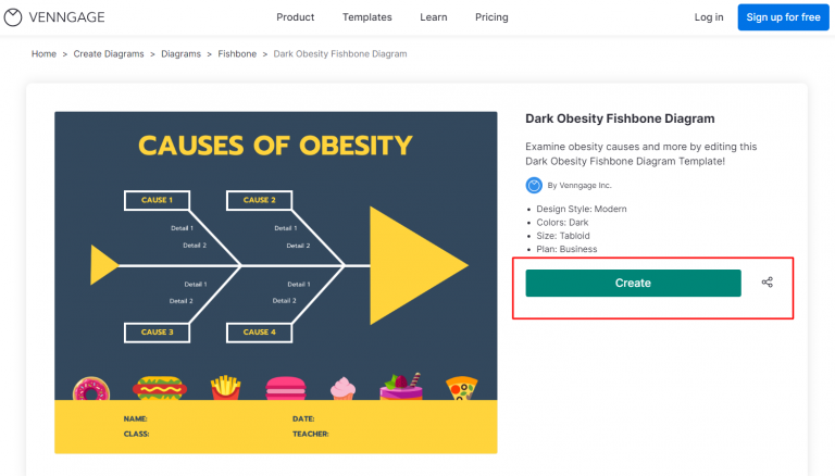 How to Make a Fishbone Diagram in Excel (2025) - Venngage
