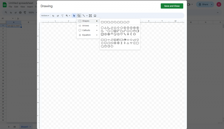 How to Make a Flowchart in Google Sheets (2025) - Venngage
