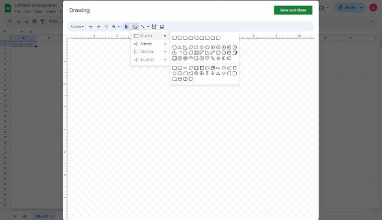 How to Make a Flowchart in Google Sheets (2026) - Venngage