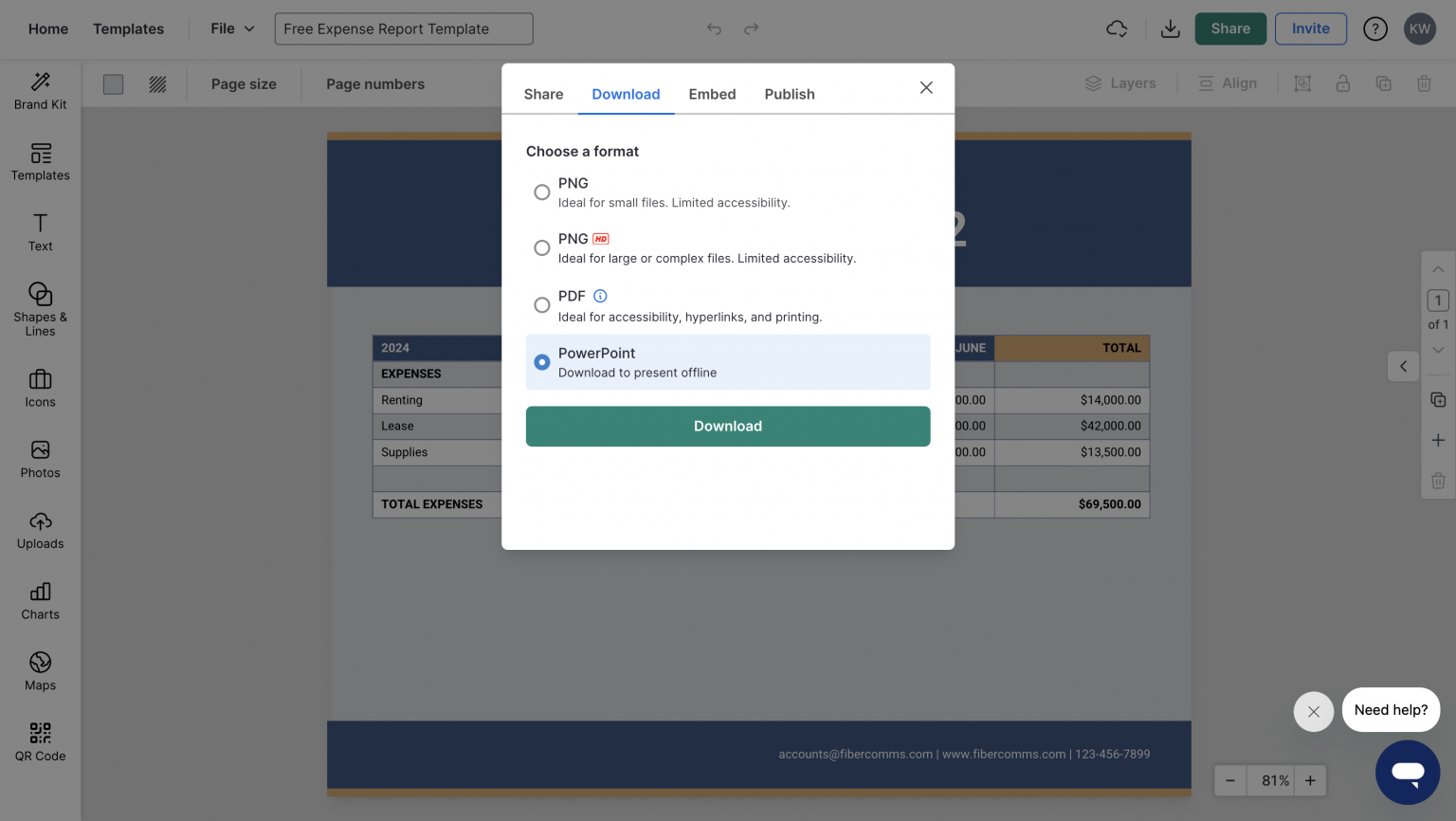 12+ Expense Report Examples with Editable Templates - Venngage