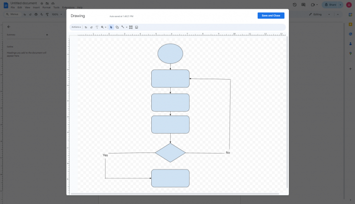 How to Make a Flowchart in Google Docs (2025) - Venngage