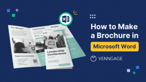 How to Make a Brochure in Microsoft Word - Venngage
