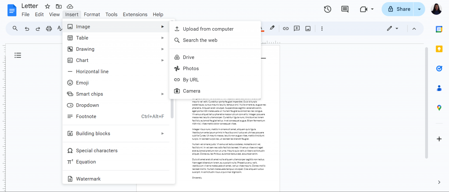 How to Make a Letterhead in Google Docs - Venngage