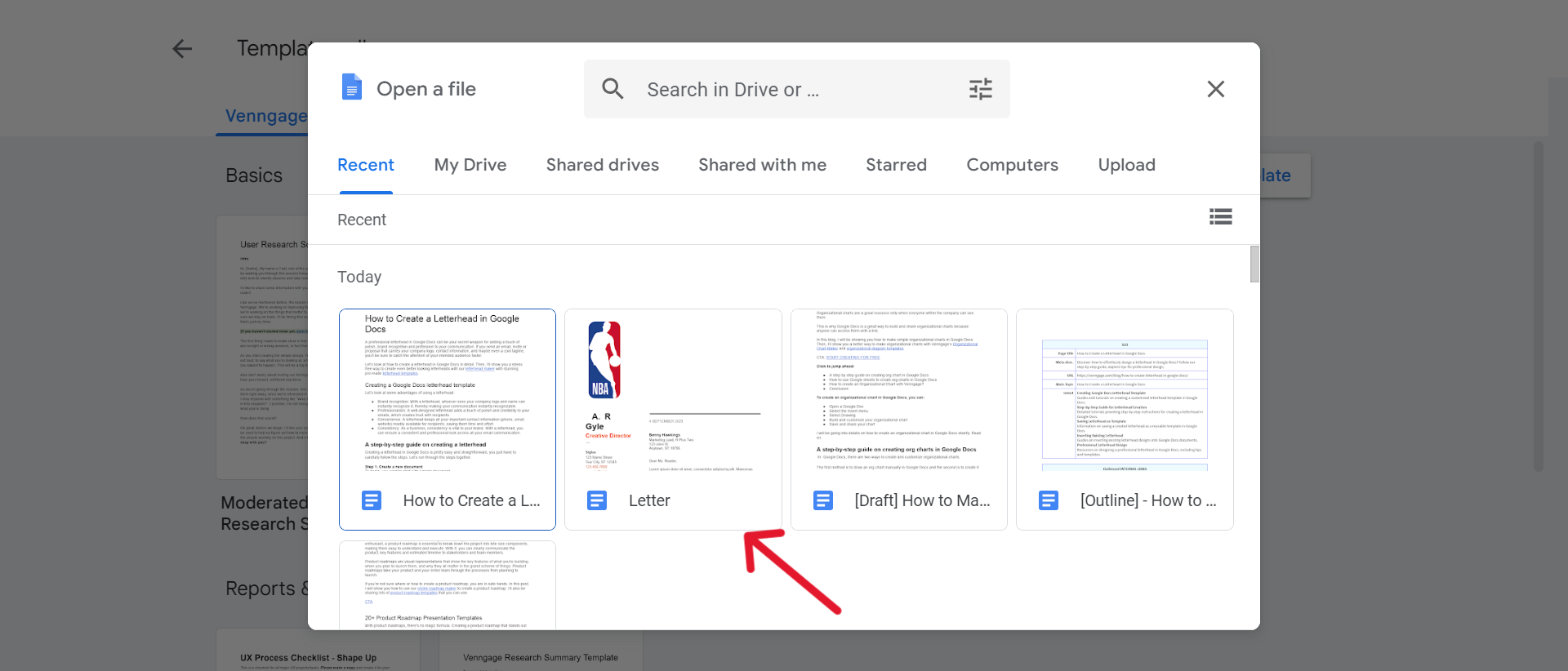 How to Make a Letterhead in Google Docs - Venngage