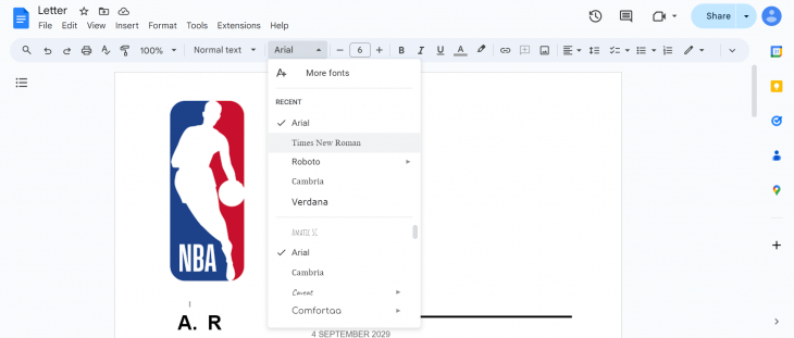 How to Make a Letterhead in Google Docs - Venngage