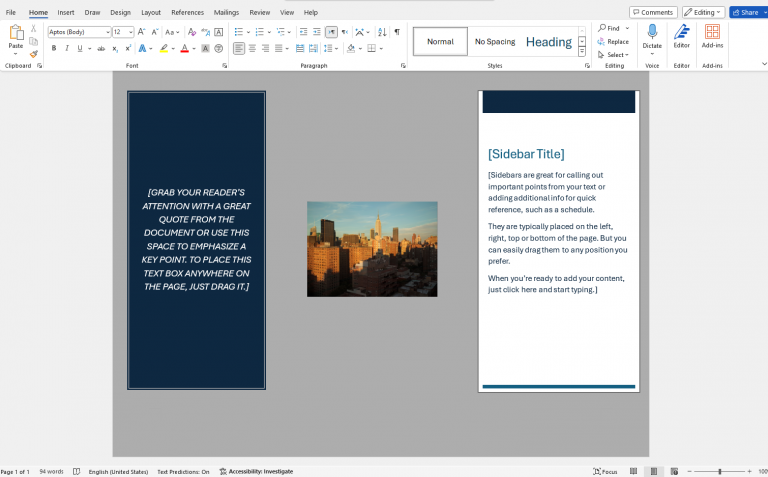 How to Make a Brochure in Microsoft Word - Venngage