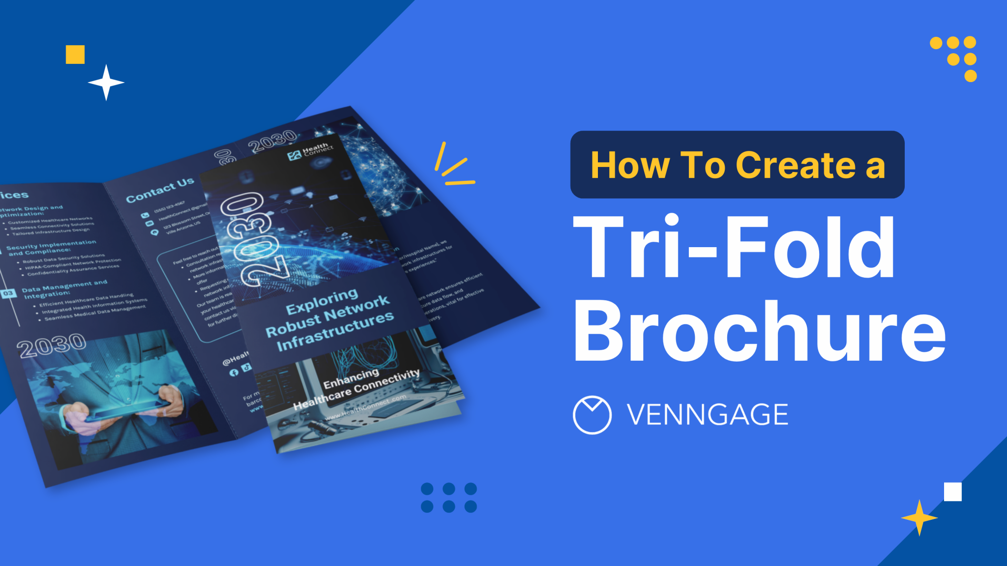 How to Create a Tri-Fold Brochure - Venngage