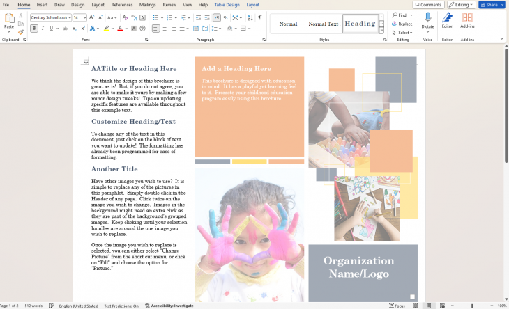 How to Make a Brochure in Microsoft Word - Venngage