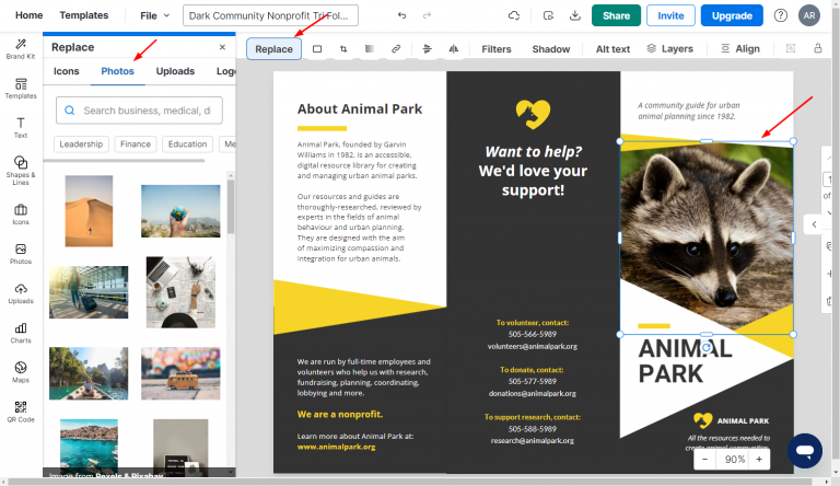 How to Create a Tri-Fold Brochure - Venngage