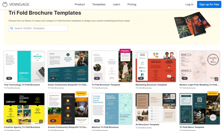 How to Create a Tri-Fold Brochure - Venngage