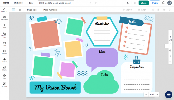 Vision Boards: How to Create One (with Examples) - Venngage