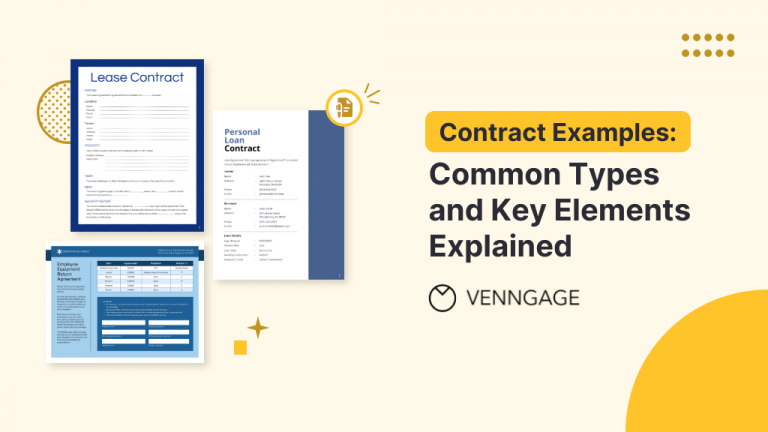 Contract Examples: Common Types and Key Elements Explained - Venngage