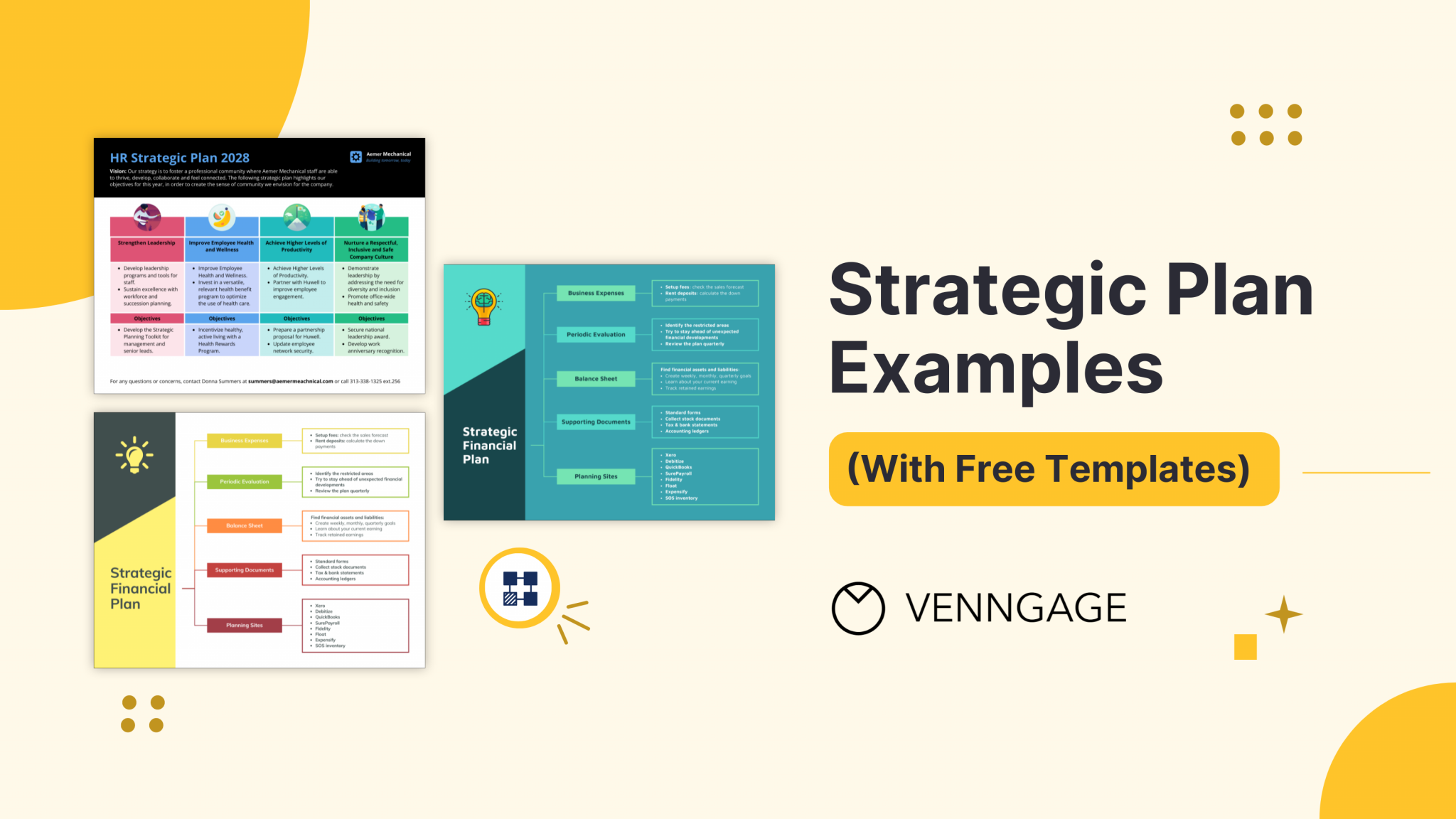 Strategic Plan Examples (With Free Templates) - Venngage